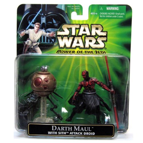 Star Wars Darth Maul With Sith Attack Droid Action Figure on Galleon ...