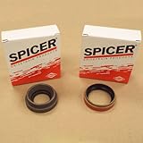 Amazon.com: INNER TUBE SEAL KIT - COMPATIBLE WITH JEEP CJ XJ TJ YJ DANA 30 NON-DISCONNECT FRONT ...