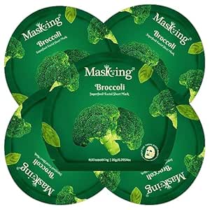 Buy MasKing Superfood Broccoli Sheet Mask for Skin Brightening ...