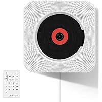 Amazon.com: CD Player, Wrcibo CD Boombox Bluetooth Speaker Wall ...
