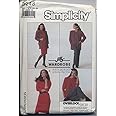 Amazon.com: Simplicity Pattern 8248 Jiffy Wardrobe Misses' Pull-on ...