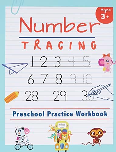 سعر Number Tracing Preschool Practice Workbook: Learn to Trace Numbers ...