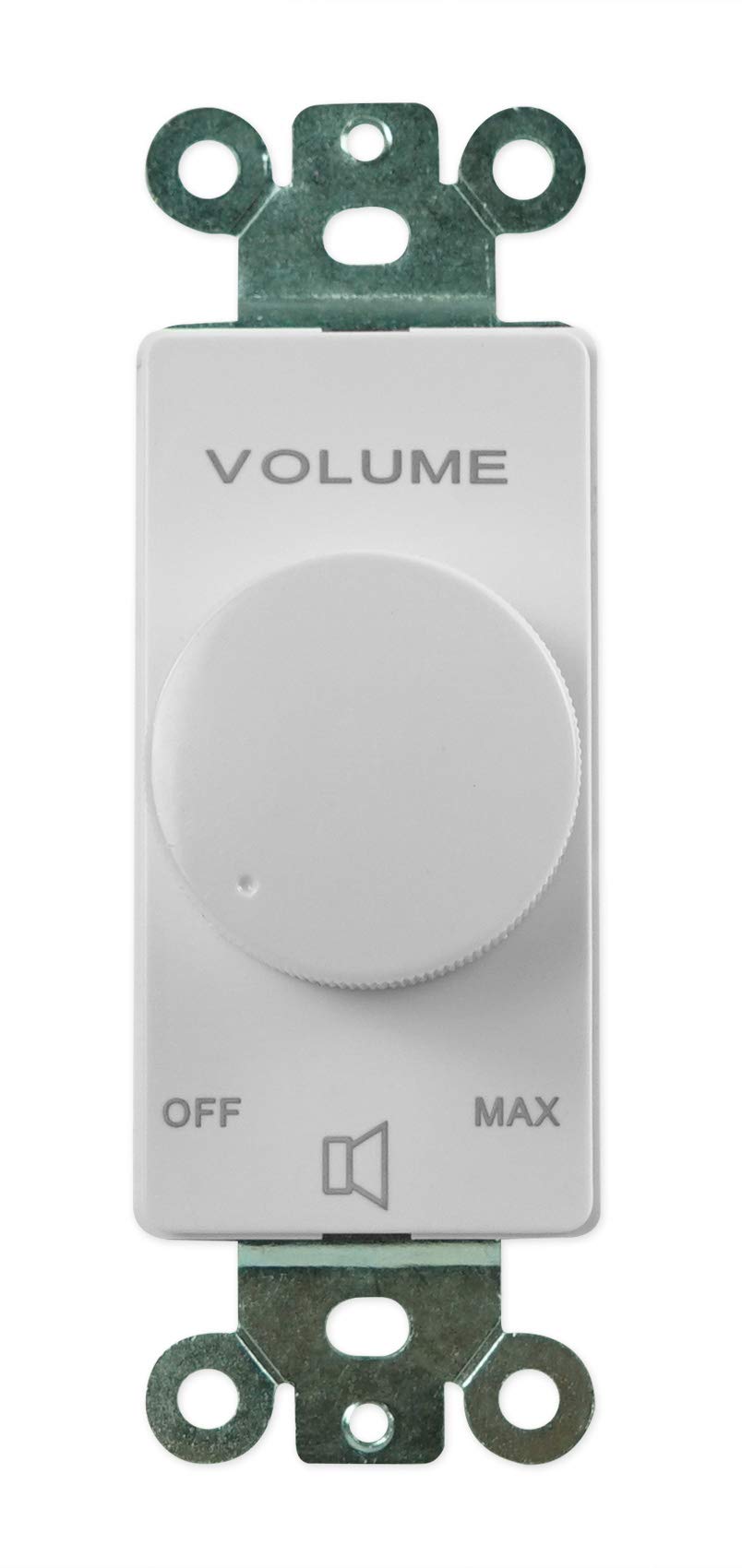 Rockville VOL7035 White 35w 70v Wall Volume Control Zone Controller Box ...
