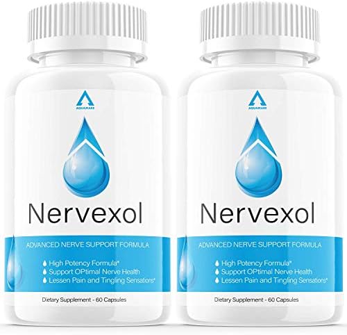 (2 Pack) Nervexol for Neuropathy Capsules Pain Relief Nerve Support ...