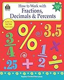 Fractions, Decimals, & Percents Math Workbook (Includes Repeating ...