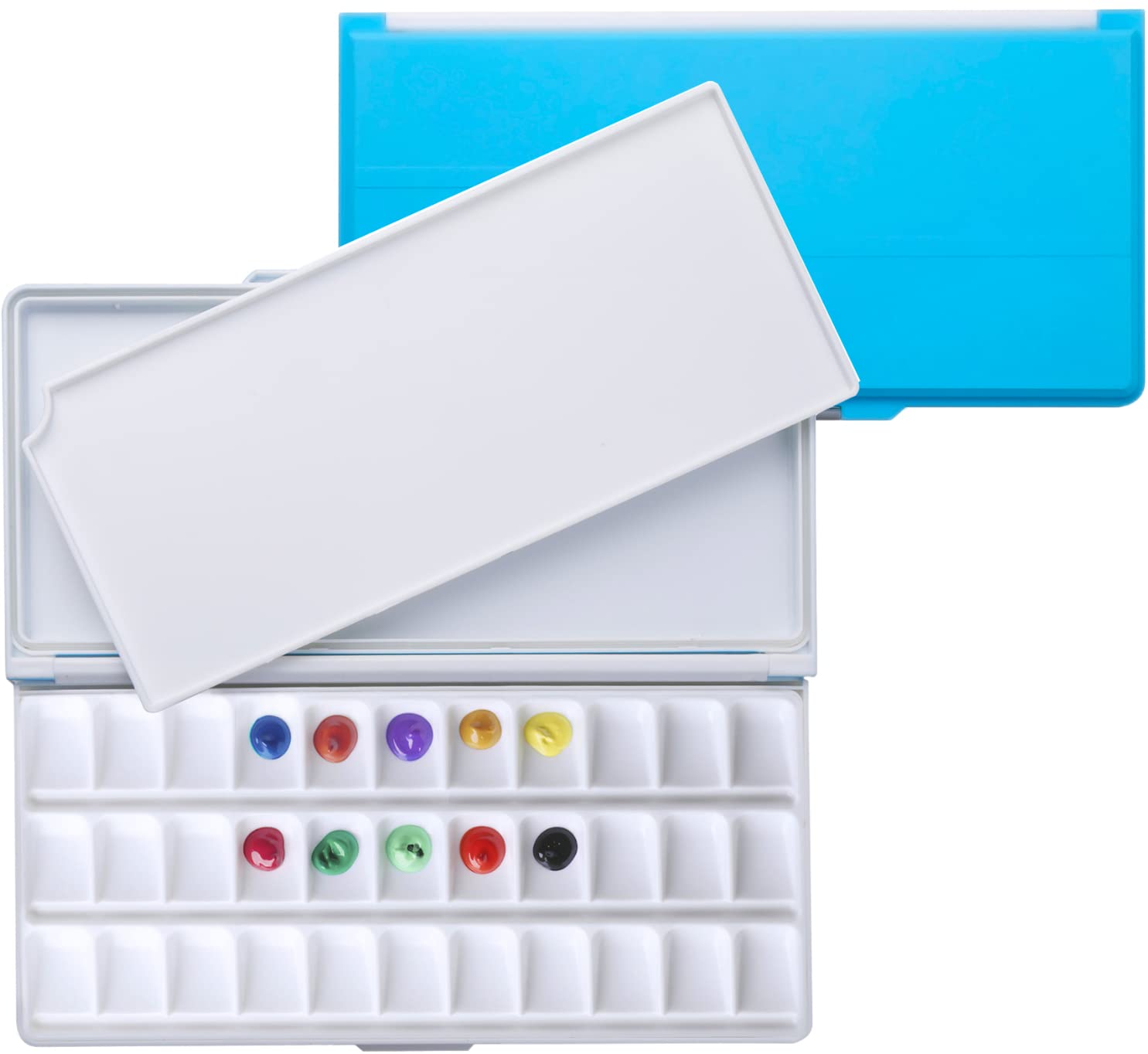 Mua MEEDEN Watercolor Palette with Lid: 33 Wells Airtight Folding Paint ...