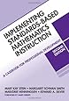 Amazon.com: Implementing Standards-Based Mathematics Instruction: A Casebook for Professional ...