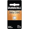 Amazon.com: Duracell - 389/390 Silver Oxide Button Battery - long ...