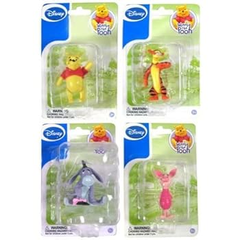 Amazon.com: Disney Winnie The Pooh Figure Play Set: Toys & Games