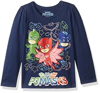 Amazon.com: PJ Masks Girls' Little Long Sleeve Tee Shirt: Clothing