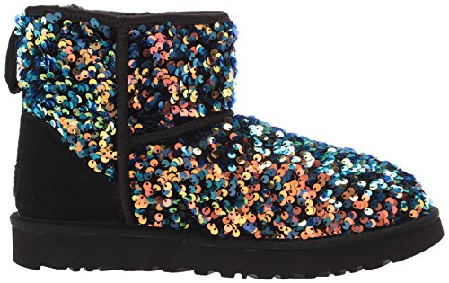 UGG Women's Classic Mini Stellar Sequin Ankle Boot | Pretty Boots and Shoes