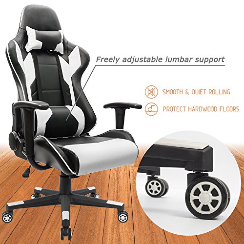 Homall Executive Swivel Racing Style Gaming Chair | Widest