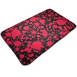 Red Blood Splatter Doormat