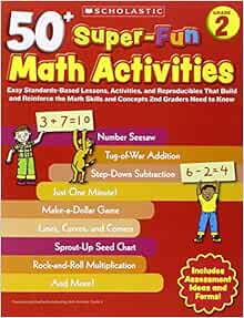 Amazon.com: 50+ Super-Fun Math Activities: Grade 2: Easy Standards ...