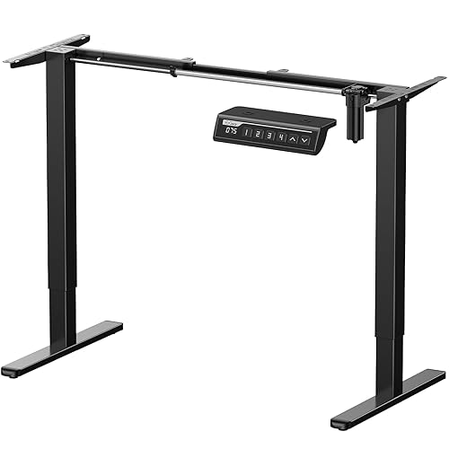 ErGear Electric Stand up Desk Frame,4 Memory Height Settings Height ...