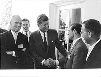 Amazon.com: Vintage photo of John F. Kennedy shaking hand with man ...