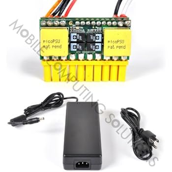 Amazon.com: Mini-Box PicoPSU-120 12V DC Input 120 Watt Output + 60W Adapter Power Kit Cyncronix ...