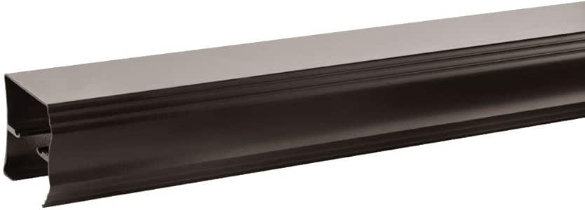 48 in. to 60 in. Sliding Shower Door Track Assembly Kit in Bronze ...