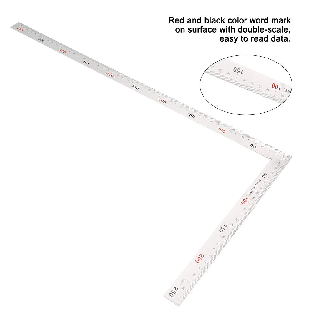 Mua 90 Degree Right Angle Finder Large L Square Ruler Stainless Steel ...