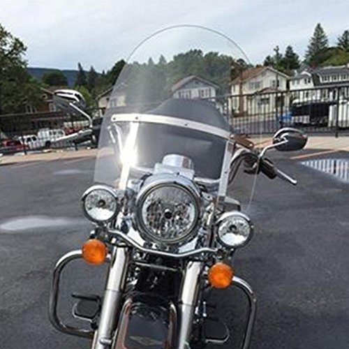 Motorcycle Clear Windscreen Windshield for Harley Davidson Sportster ...