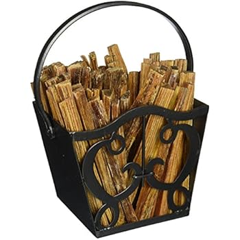 Amazon.com: Minuteman International Twisted Ropr fatwood Holder Basket ...