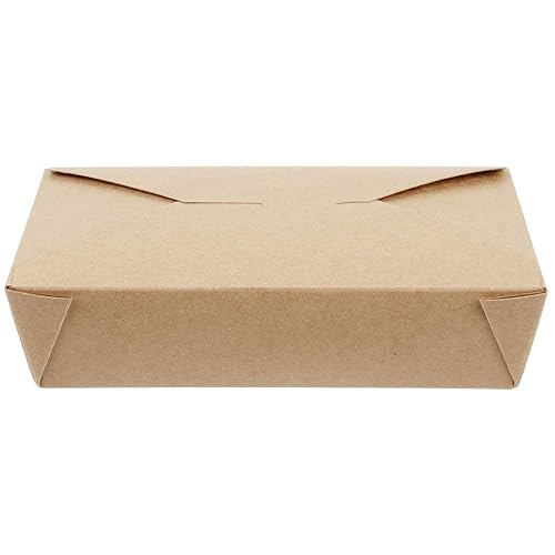 50 Pack - Eco Friendly Disposable Kraft Paper Take Out Food Container ...