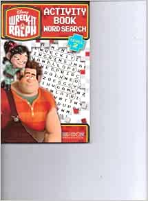 Wreck-It Ralph Activity Book Word Search Level 2: 0805219154472: Amazon ...