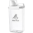 Amazon.com: Brabtod Bird Seed Storage Container Airtight | 3 Qt/2.5 L ...