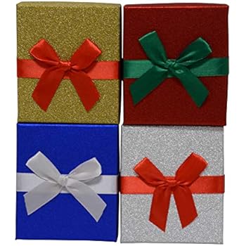 Amazon.com: 9 Christmas Gift Card Holder Elegant Book Box Holiday ...