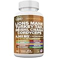 Amazon.com: Zeus Naturals Lions Mane Capsules, Mushroom Supplement with ...