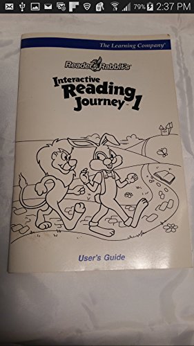 Reader Rabbit's Interactive Reading Journey 1 [One] User's Guide ...