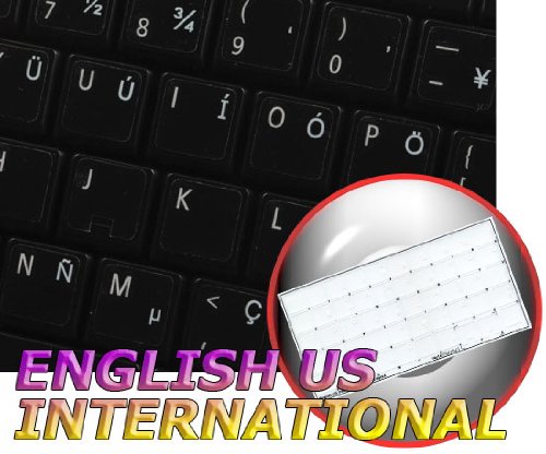 Buy ENGLISH US INTERNATIONAL KEYBOARD LABELS ON TRANSPARENT BACKGROUND ...