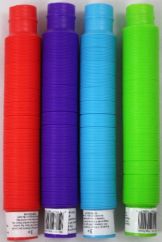 Poof Slinky POP TOOB - Set of 4 Tubes of Assorted Colors | Pricepulse