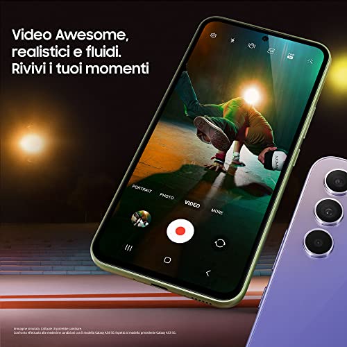 SAMSUNG Galaxy A54 5G SM-A546B/DS Dual Hybrid SIM Exyonos 1380 Android Smartphone, 6.4 Inch ...