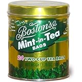 Amazon.com : Boston's Mint-In-Tea Two Cup Tea Bags - 50 CT : Grocery ...