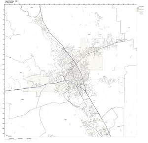 Amazon.com: Las Cruces, NM ZIP Code Map Laminated: Home & Kitchen
