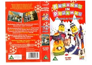 Bananas In Pyjamas: Walking In The Snow [VHS]: Karina Kelly, Nicholas ...
