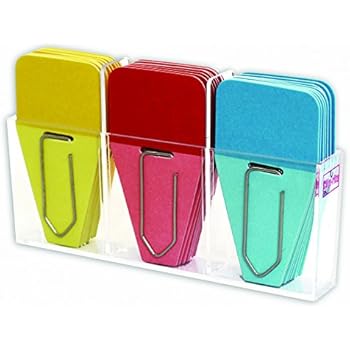 Amazon.com : Pendaflex Pilesmart Label Clips with Write On Tabs ...