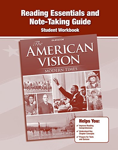 Amazon.com: The American Vision: Modern Times, Reading Essentials and ...