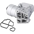 Amazon.com: 03L115389H Aluminum Oil Filter Housing Assembly Fit for VW ...