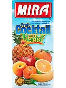 Amazon.com : Mira Premium Fruit Cocktail Nectar : Grocery & Gourmet Food