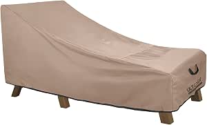 Amazon.com : ULTCOVER Waterproof Patio Lounge Chair Cover Heavy Duty ...