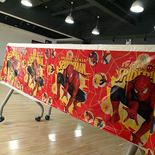 Buy Party Propz Happy Birthday Party Spiderman Theme Table Covers ...