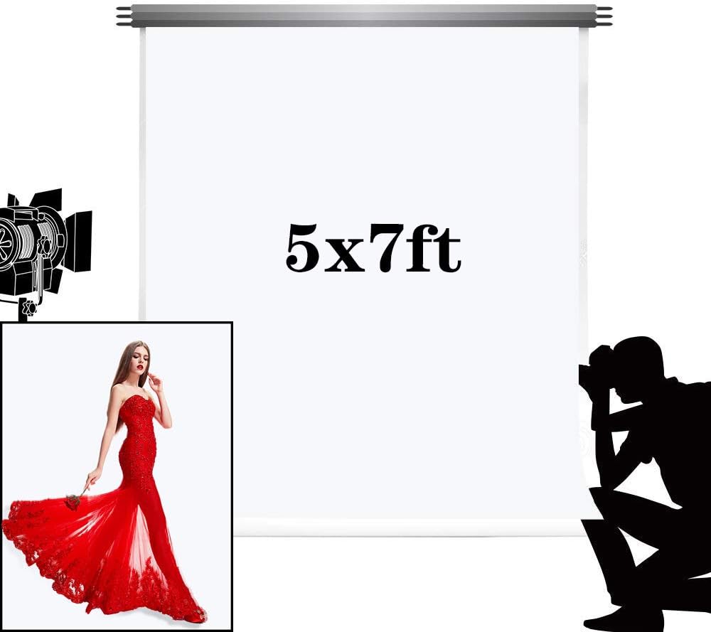 Kate Backdrop 1.5×2.2m White Backdrops Pure White Collapsible ...