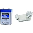 Lithonia Lighting ELB 06042 Battery Emergency Replacement Batter, 6 ...