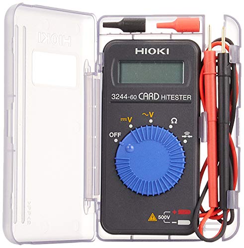 Hioki 3244-60 Card HiTester and Digital Multimeter, 41.99 Megaohms ...