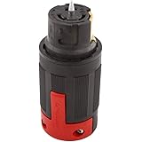 Cooper Wiring Devices CS8365EX Plug 50A 250V 3PH 3P4W H/L Nylon BK ...