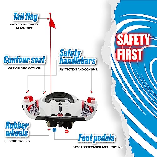 Rollplay Nighthawk Electric Ride On Toy for Ages 6 & Up with 12V 7AH ...