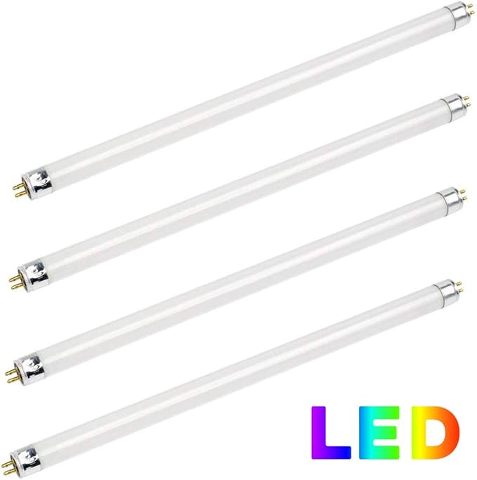 4 Pack T5 12 Inch LED F8T5WW LED Replacement F8T5 LED 5 Watts 530 ...