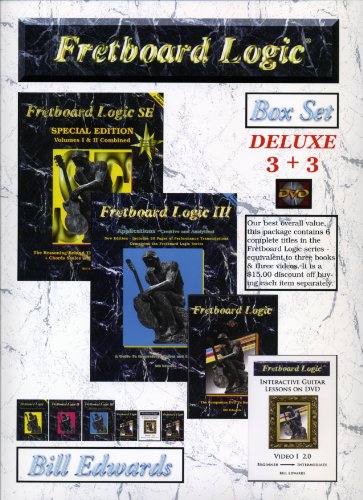 Fretboard Logic Box Set Deluxe 3+3: Bill Edwards: 9781893884137: Books ...